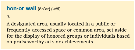 Honor Walls
