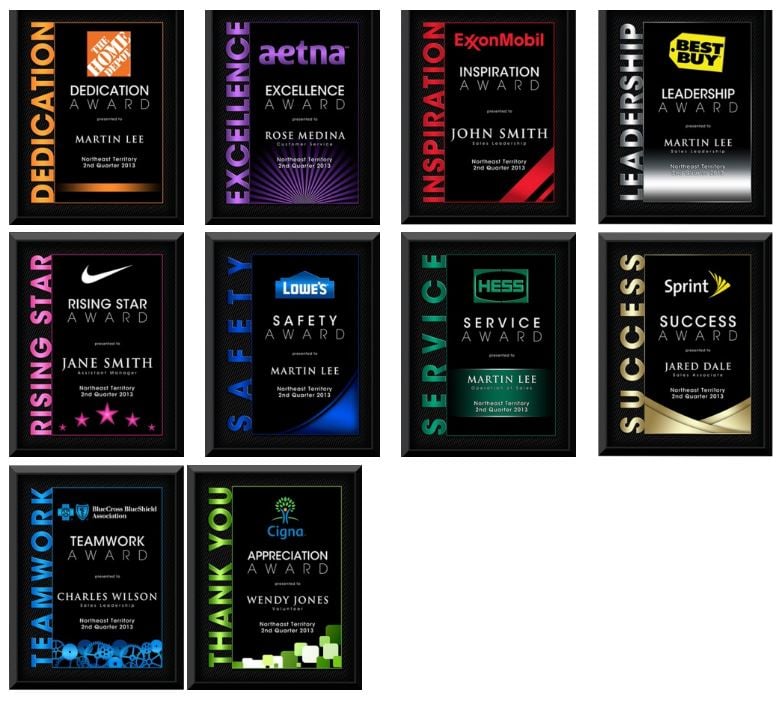 Say What You Mean With Themed Plaques